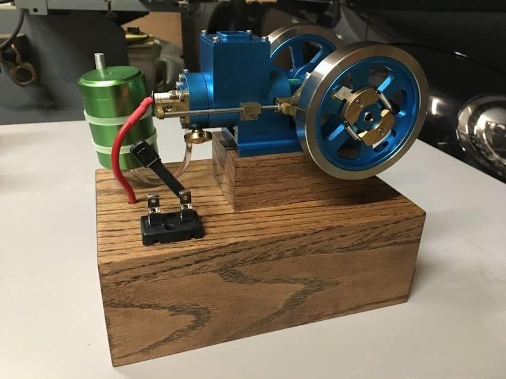 Stirling Engine Full Metal Combustion Engine Hit & Miss Gas Model ...