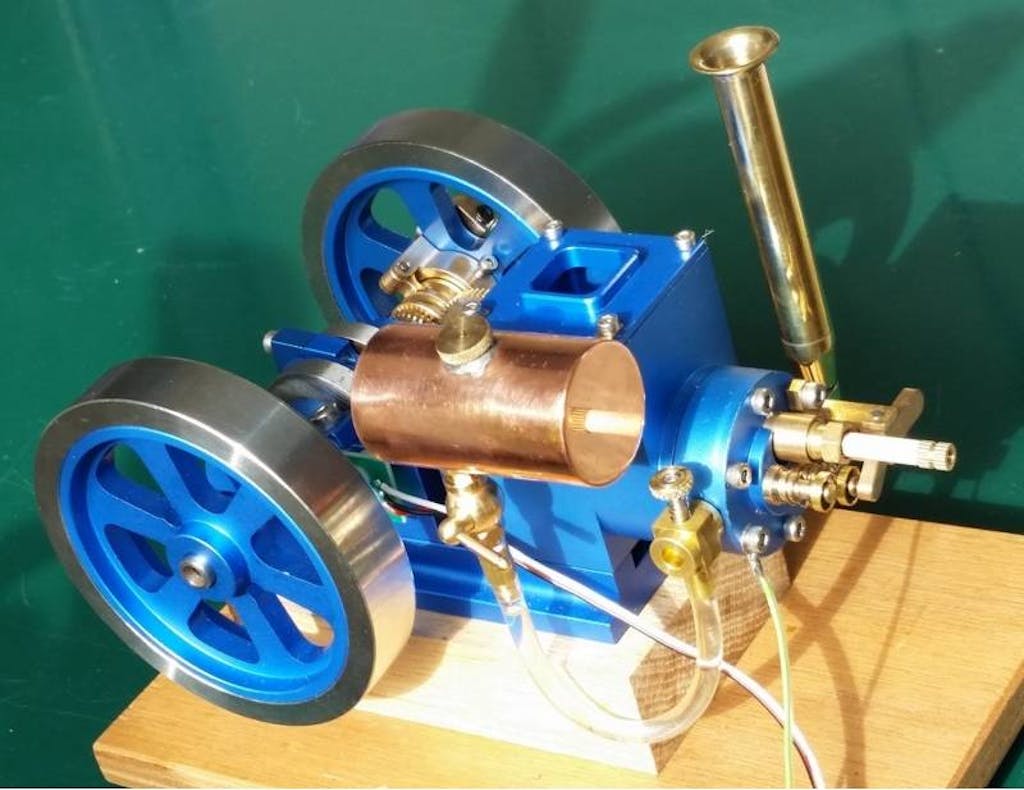 Stirling Engine Full Metal Combustion Engine Hit & Miss Gas Model ...