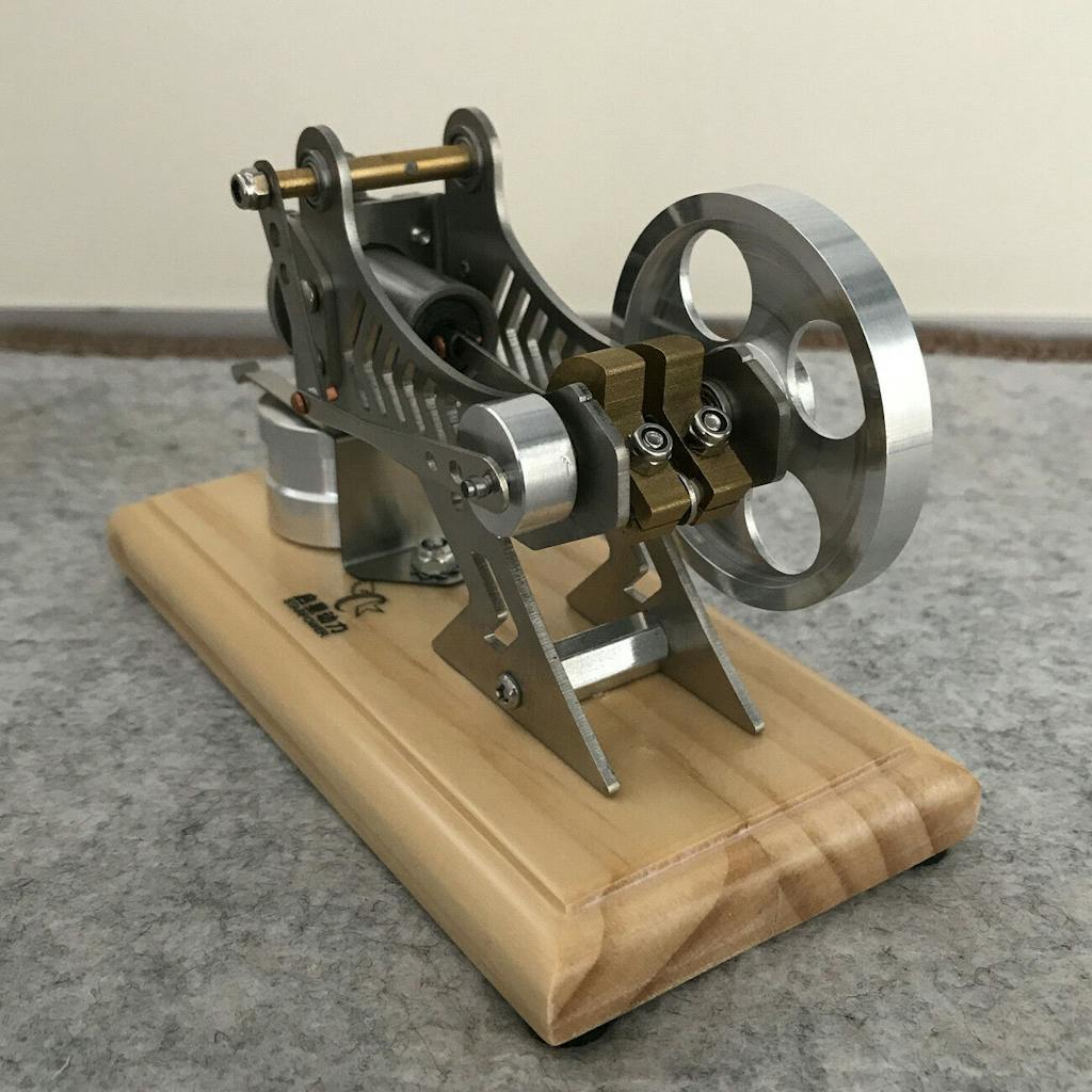 Stirling Engine Kit All-metal Vacuum Motor Model Kit Engine Motor ...