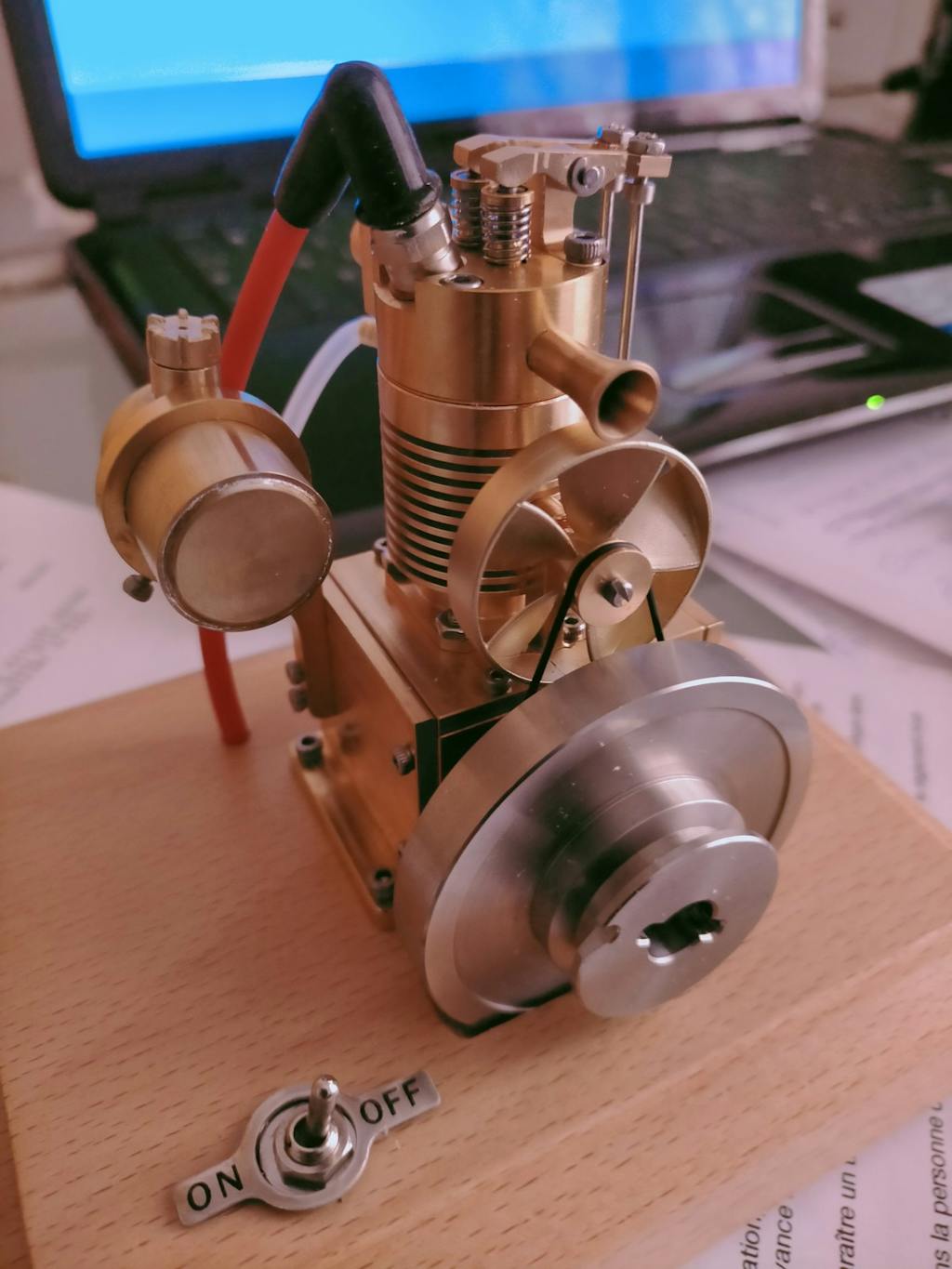 M16 1.6cc Mini Vertical 4 Stroke Gasoline Engine Model Air-cooled ...