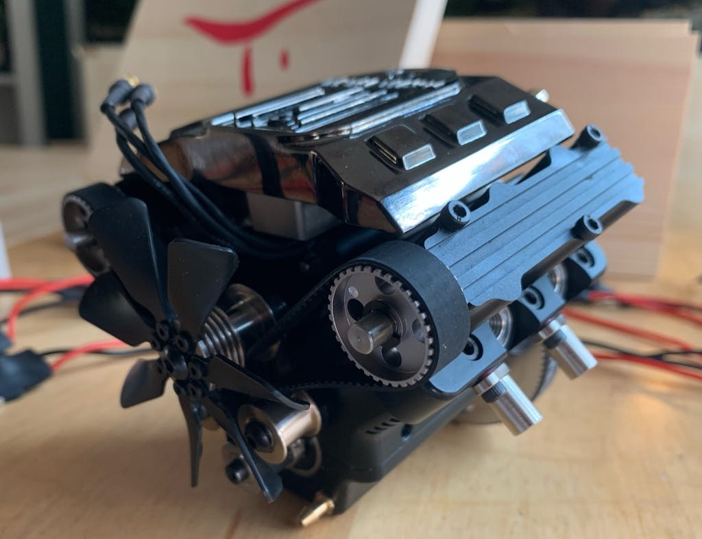 TOYAN V4 Engine Four Cylinder Four Stroke Methanol RC Engine FS-V400A ...