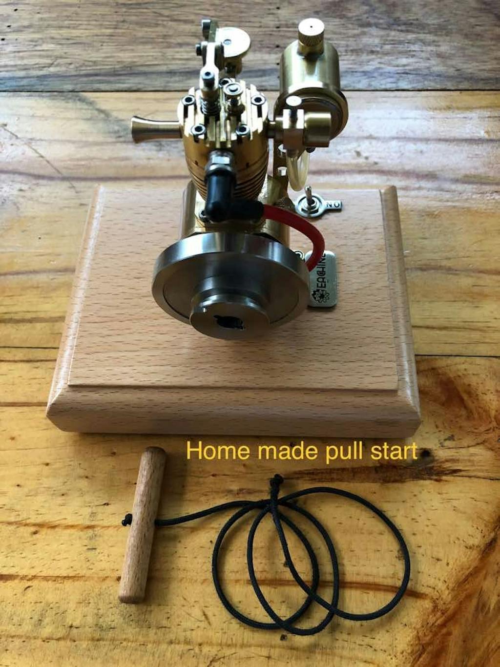 M19 1.6cc SAM Hit and Miss Vertical 4 Stroke Mini Gasoline ICE Engine ...