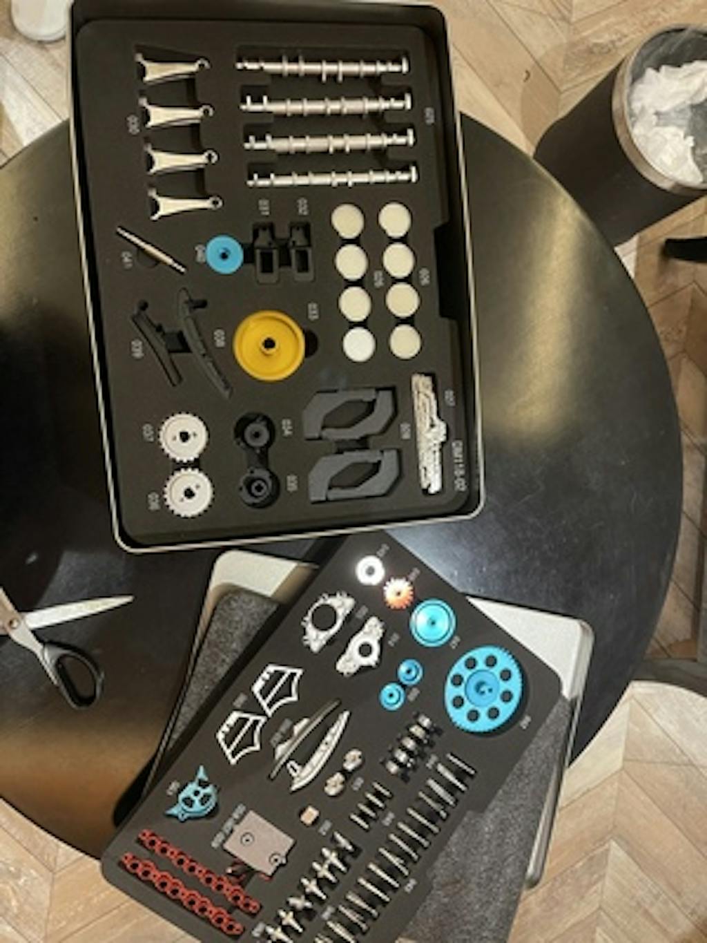 Teching V8 Mechanical Metal Assembly DIY Car Engine Model Kit 500+Pcs ...