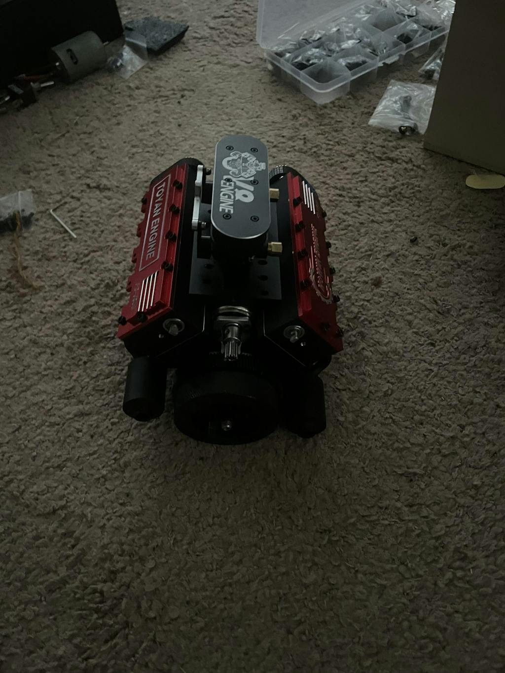 Toyan V8 Nitro Engine FS-V800 RC Engine Model Building Kits 28cc ...