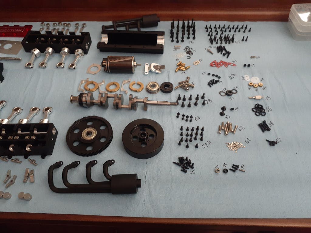 Toyan V8 Nitro Engine FS-V800 RC Engine Model Building Kits 28cc ...