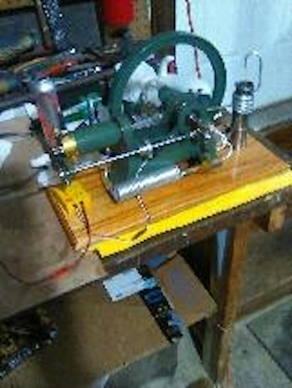 RETROL Vintage Horizontal Mill Engine Stationary Engine Model 4 Stroke ...
