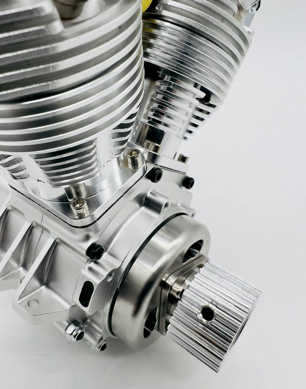 CISON FG-VT157 15.7cc Miniature V-Twin Motorcycle Engine OHV 4 Stroke ...