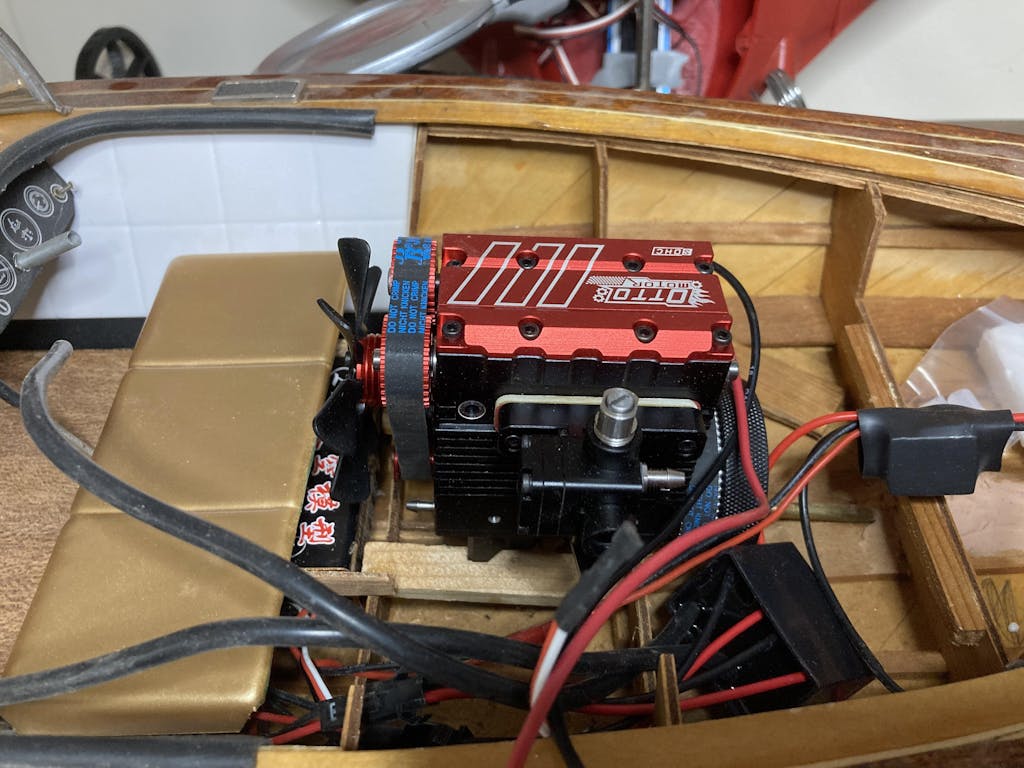 SEMTO ENGINE ST-NF2 DIY Build a Nitro 4 Stroke 2 Cylinder Engine Kit ...