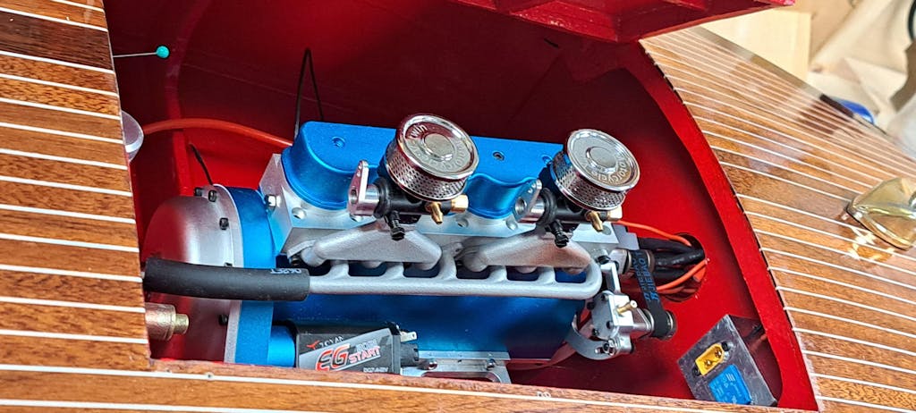 HOWIN L6-210 21cc Straight-six Four-Stroke Gasoline Engine Model ...