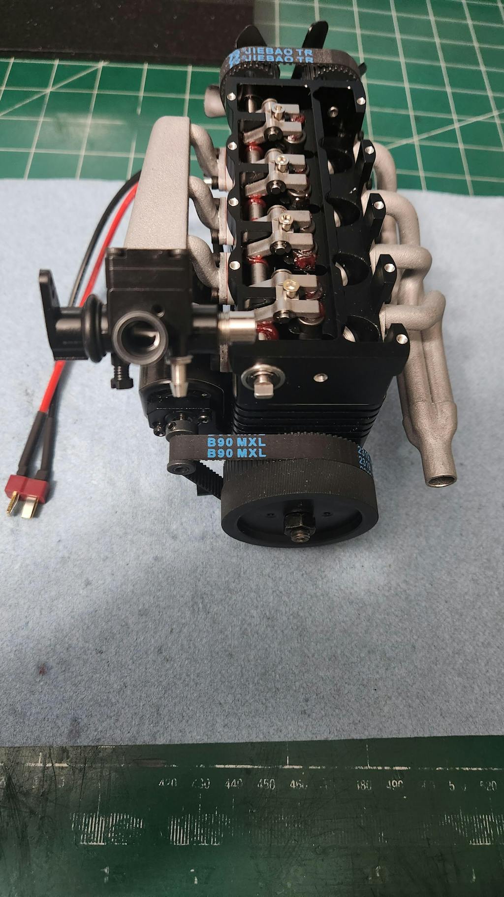 TOYAN FS-L400 14cc Inline 4 Cylinder 4 Stroke Water-cooled Assembly ...