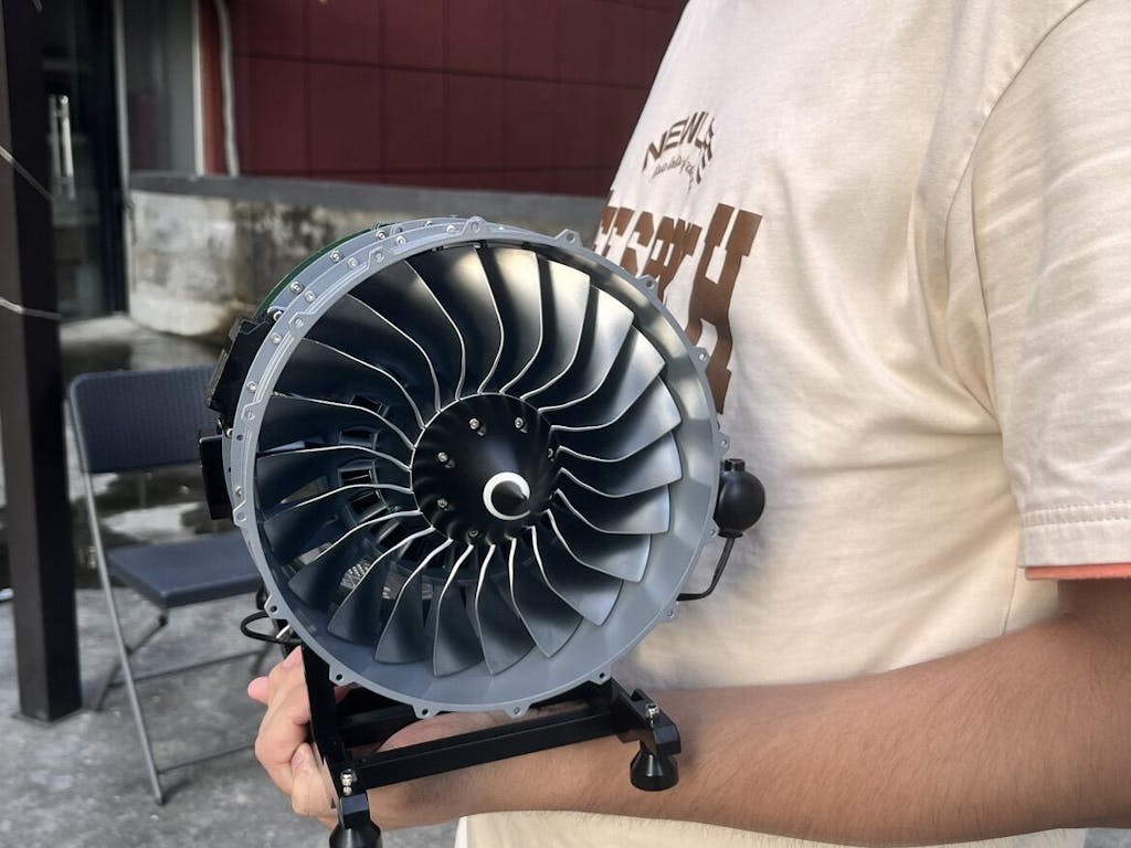 TECHING DIY Twin-spool Turbofan Engine Kits Assembly 1/10 Electric ...