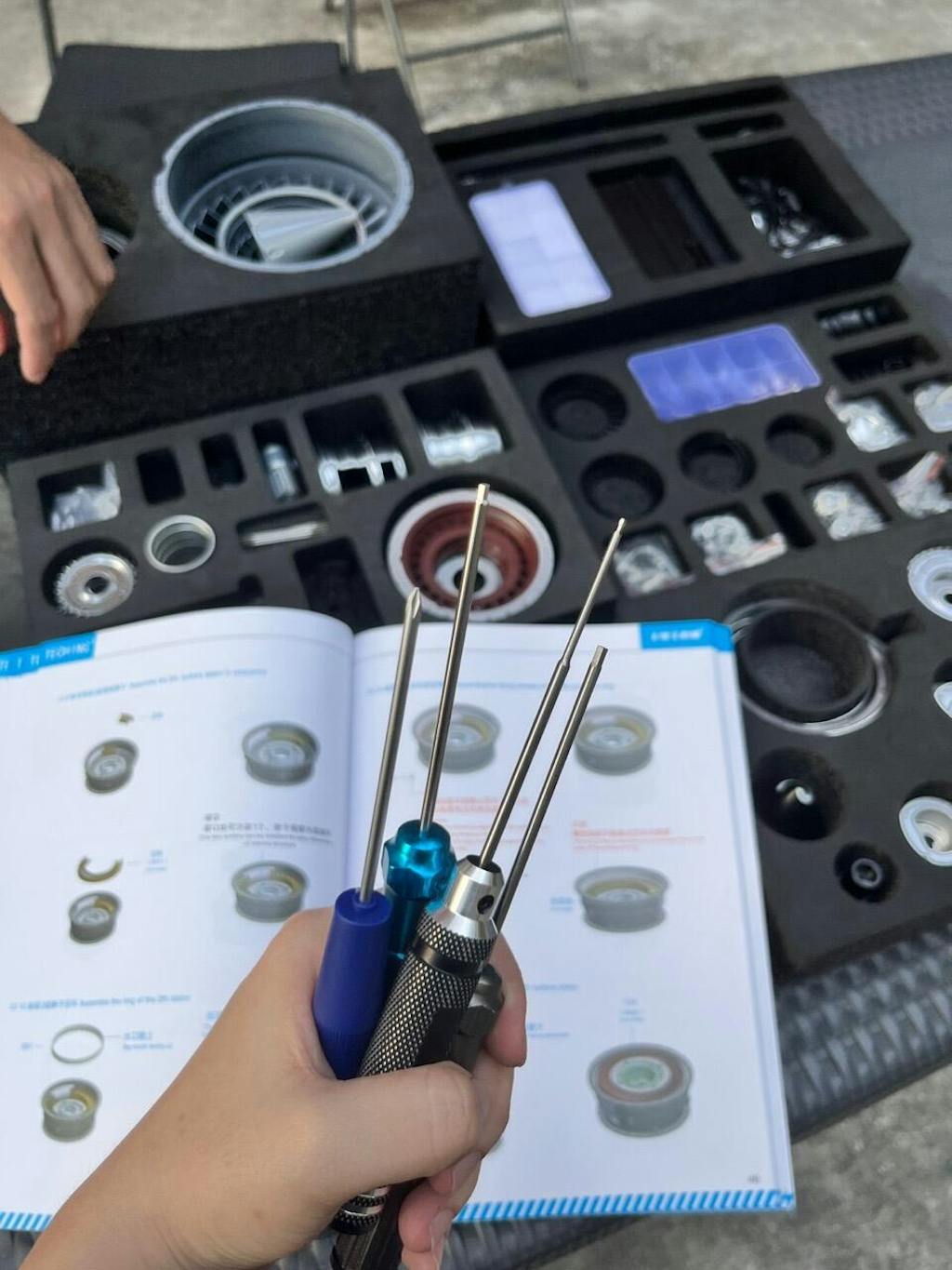 TECHING DIY Twin-spool Turbofan Engine Kits Assembly 1/10 Electric ...