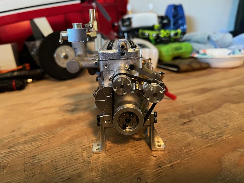 CISON FL4-175 Flathead Inline 4 Cylinder Four Stroke 9,000rpm RC Water ...