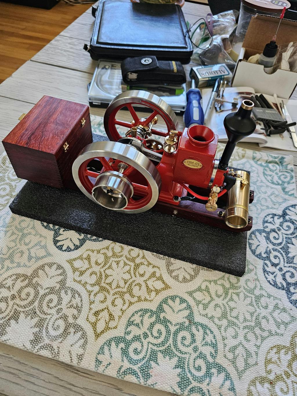 RETROL HM-01 7cc Model Hit and Miss 4-stroke Horizontal Internal ...