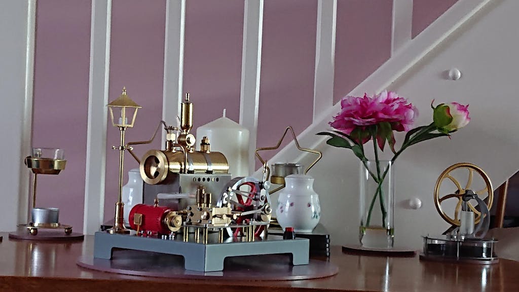 RETROL SE-02 DIY Horizontal Mill Steam Engine Boiler Model Kits with ...