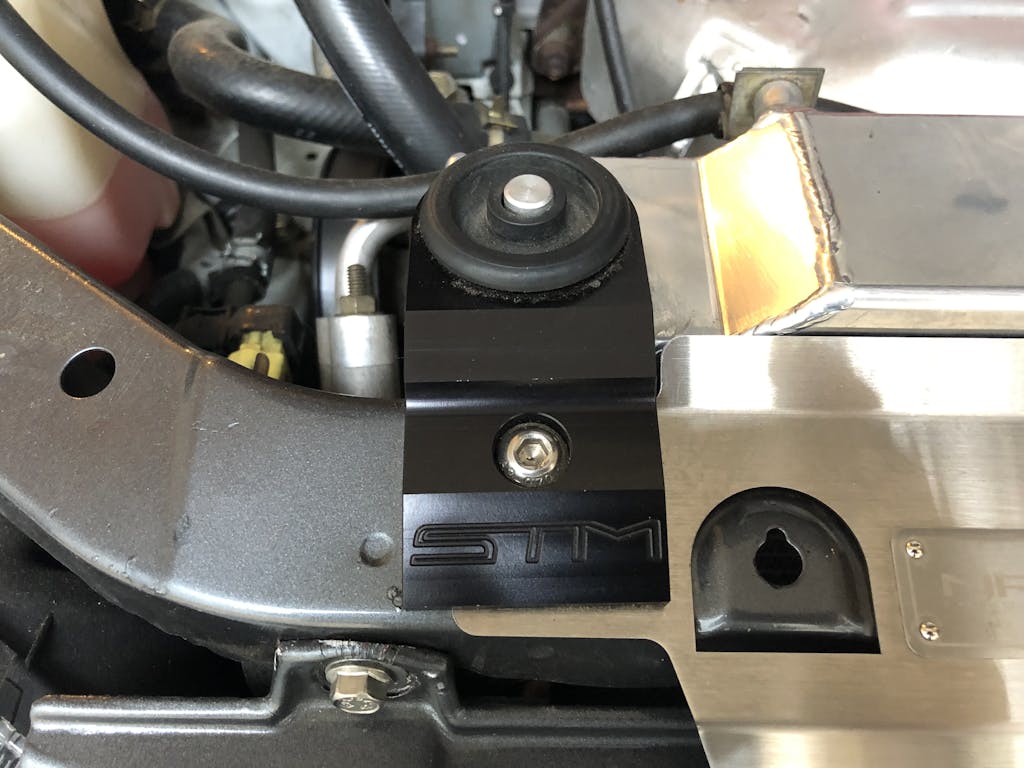 STM Evo VII VIII IX Aluminum Radiator Brackets