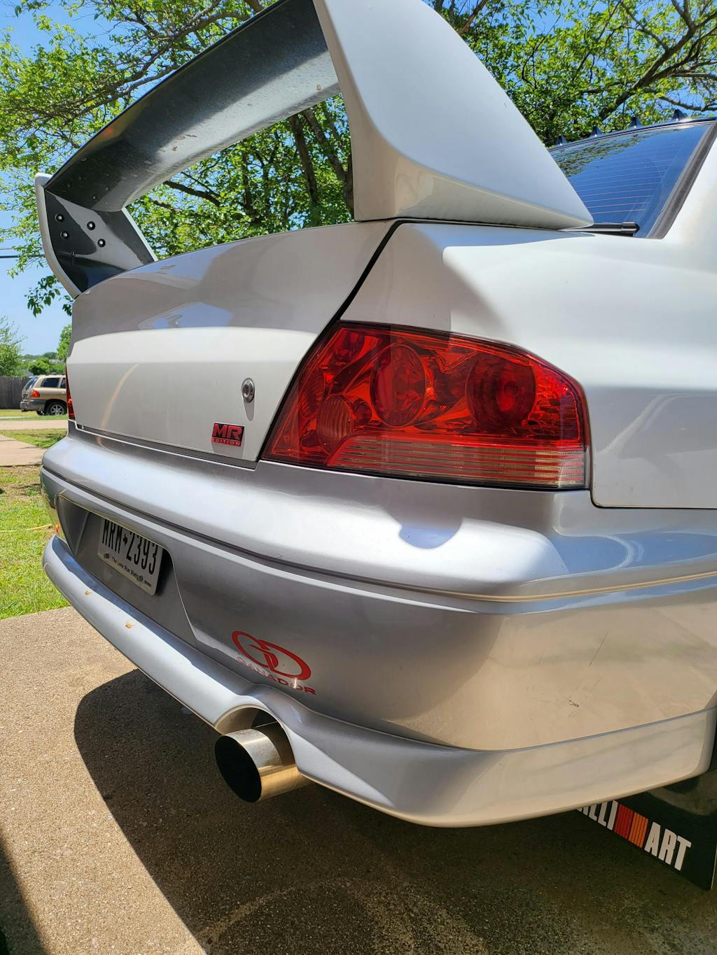 STM Evo 8/9 Rear Bumper Support Bar