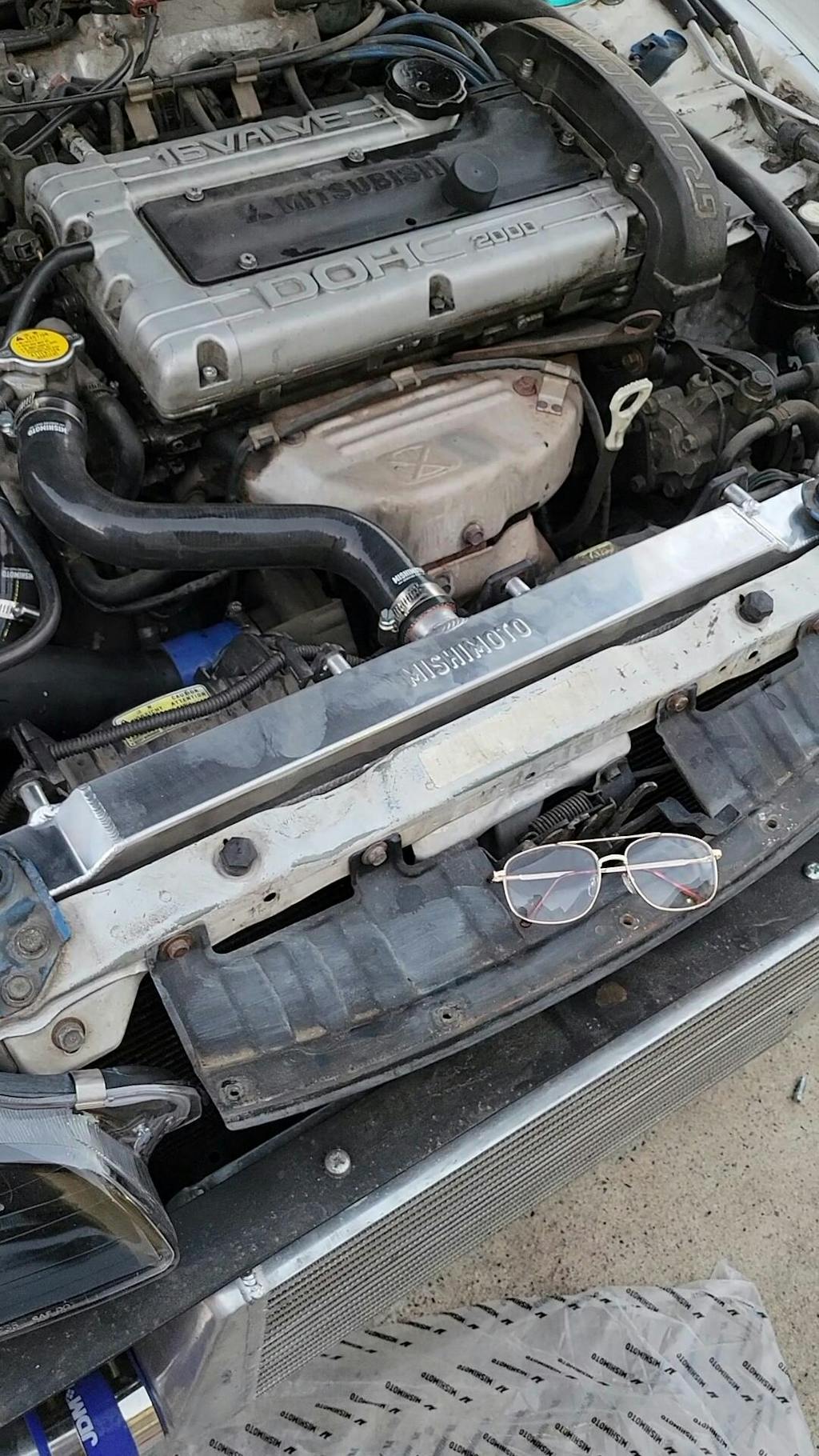 Mishimoto Aluminum Radiator for 2G DSM (MMRAD-ECL-95T)