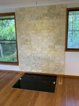 Natural Stacked Stone Feature Wall Cladding Panels - Golden Mushroom ...