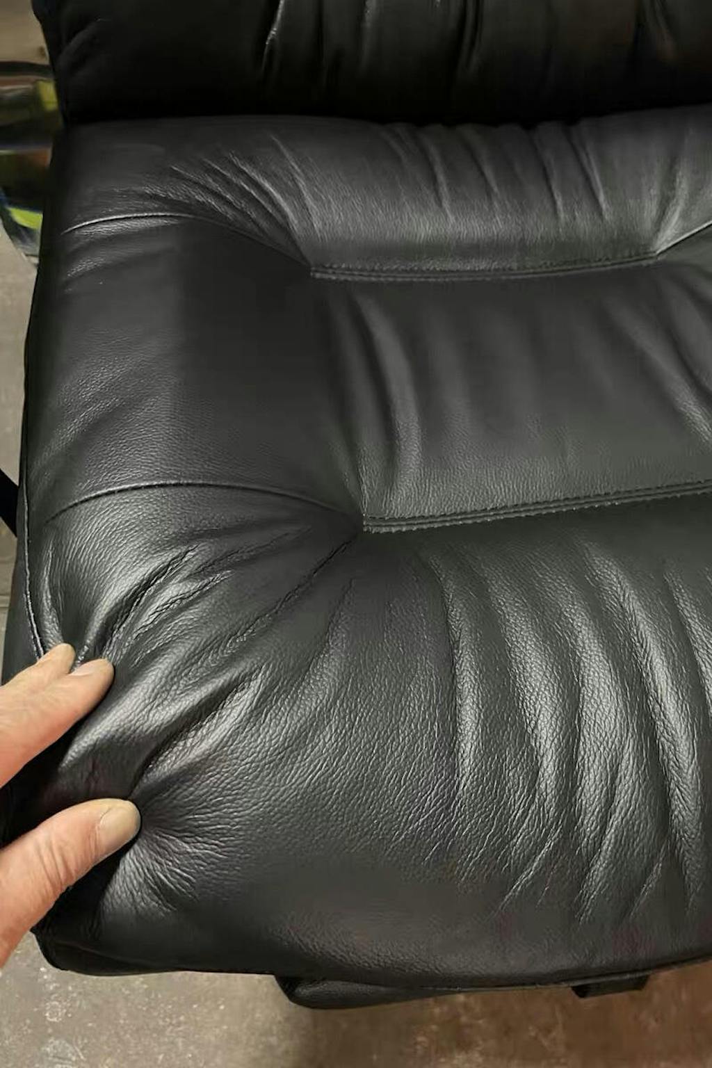 Vane Thick High Back Office Leather Office Chair Kinnls