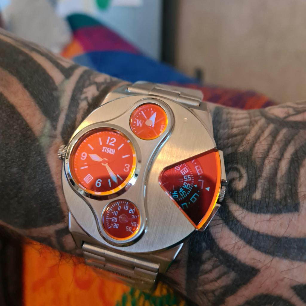 Men's STORM V2 Navigator IP Matt Grey Watch (47246/IP/GY ...