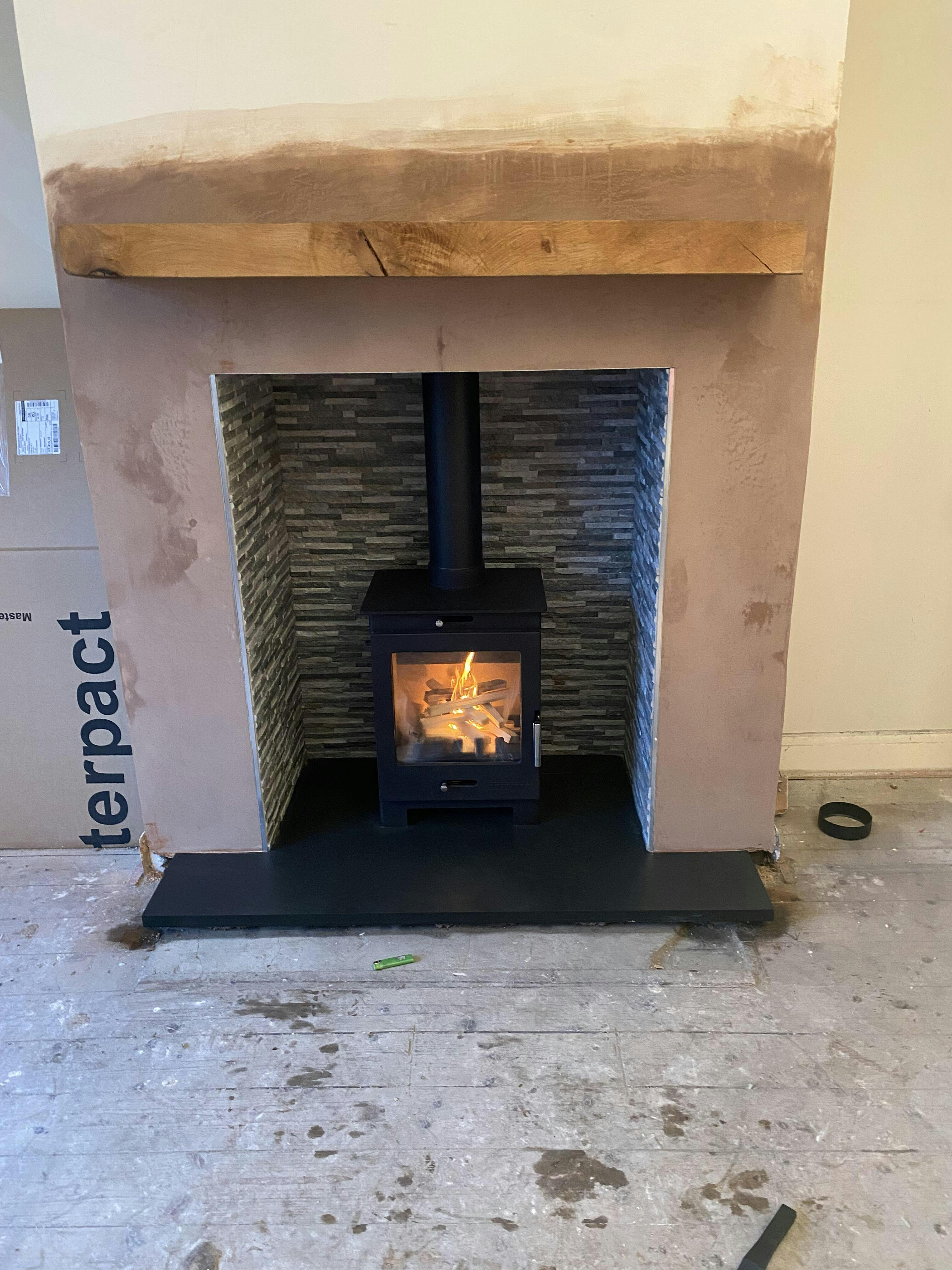 Portway Flavel Arundel 5 Multifuel Wood Burning Stove 5kW Mk3 ...