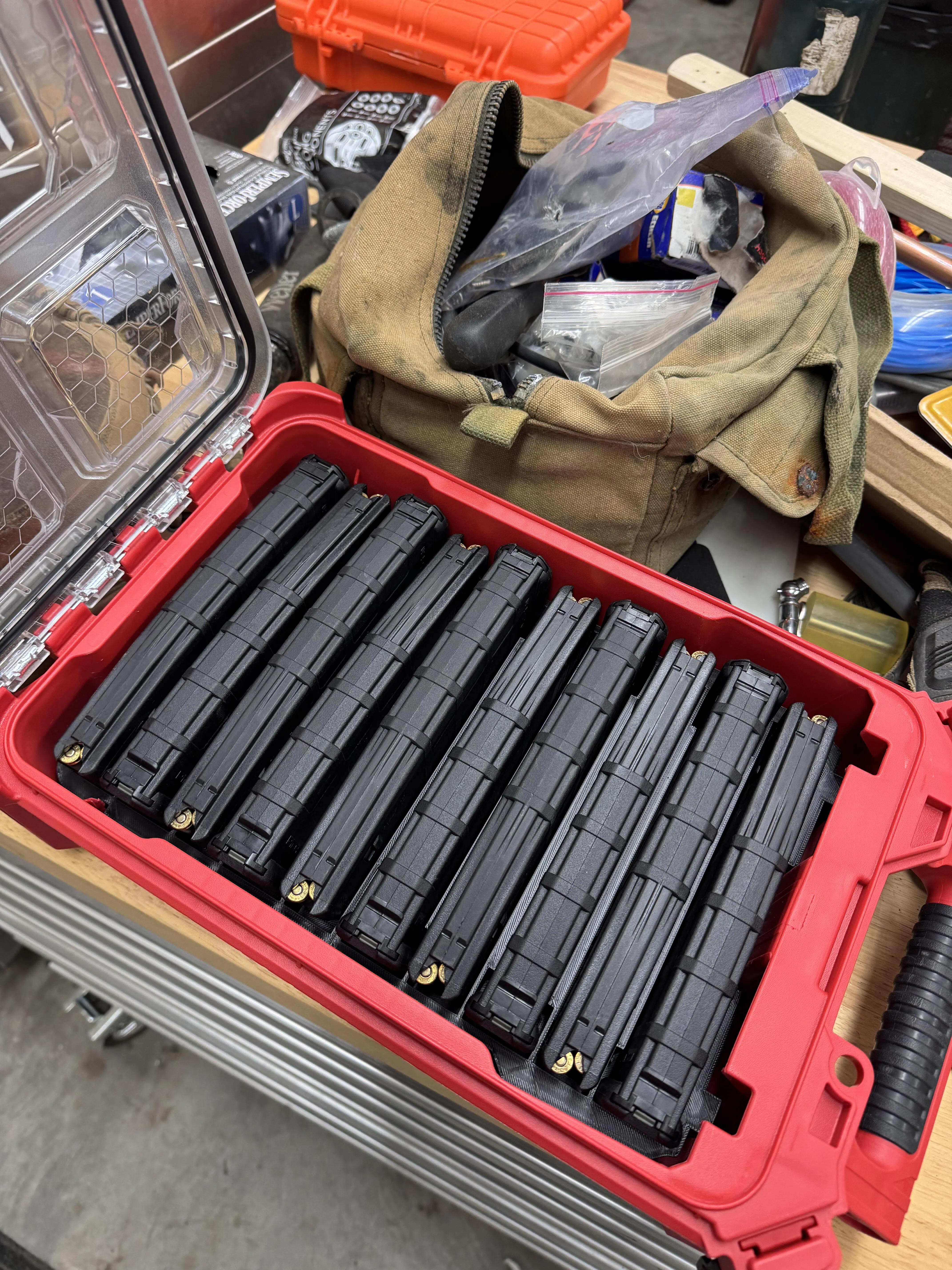 Milwaukee Packout - AR15 Mag Storage - Custom Insert Kit - 5.56/.223 ...