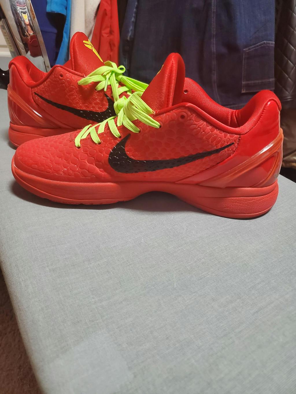 Kobe 6 Protro Reverse Grinch Shoes Sneakers - nk0003198 - StreetwearCrib