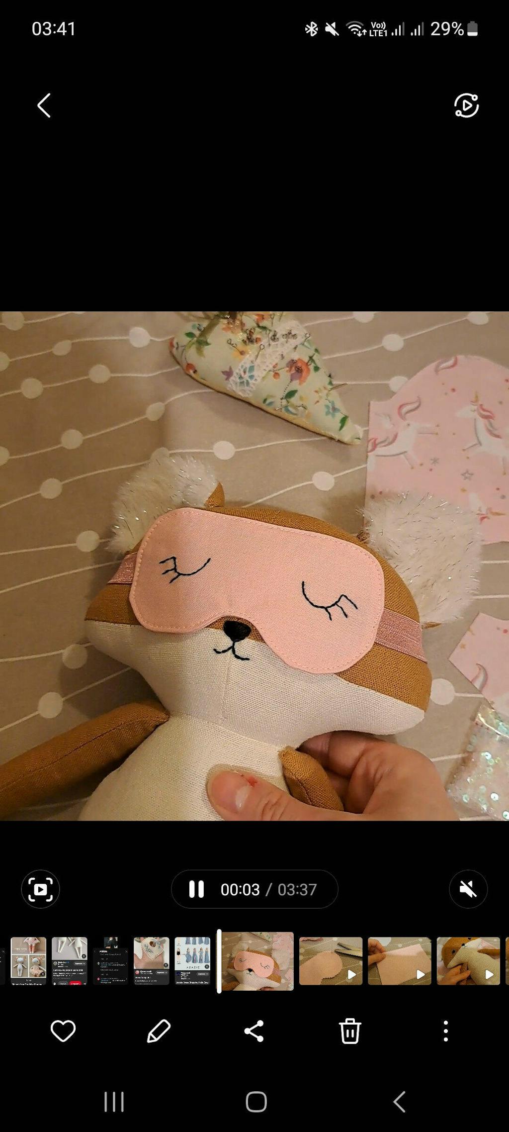 Doll pyjama sewing pattern – Studio Seren