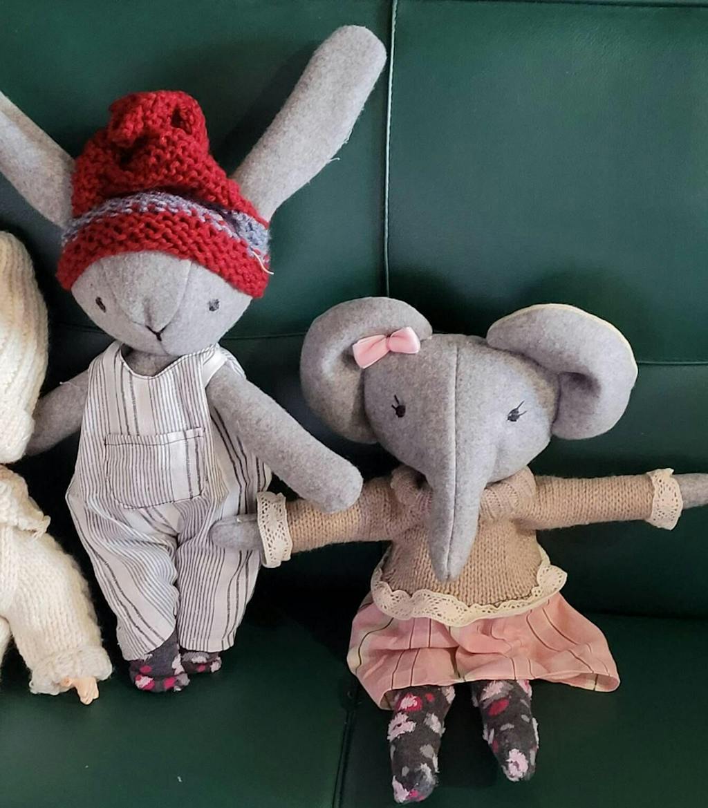 Elephant sewing pattern and tutorial – Studio Seren