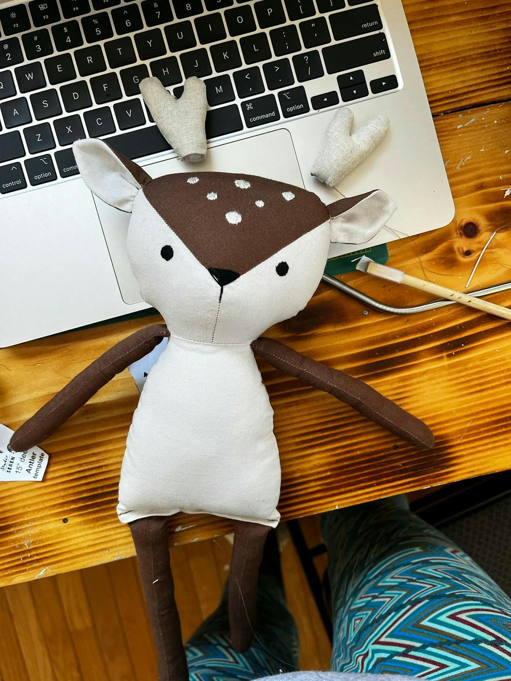 Deer sewing pattern and tutorial – Studio Seren