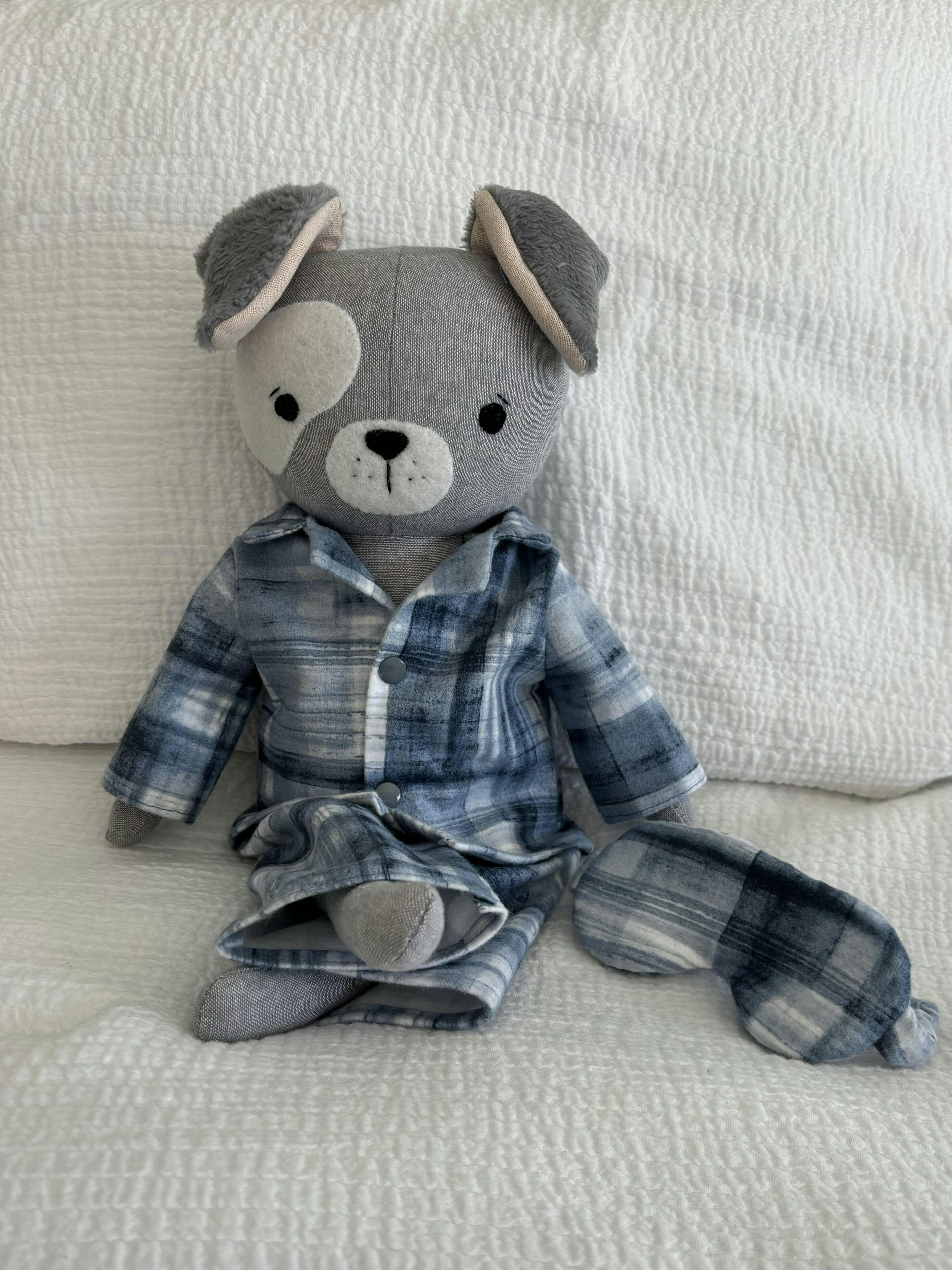 Doll pyjama sewing pattern – Studio Seren