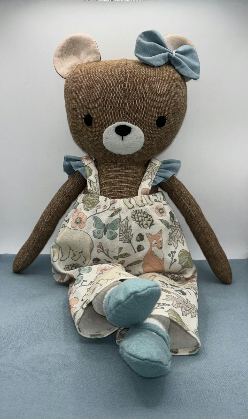 Teddy bear sewing pattern and tutorial – Studio Seren