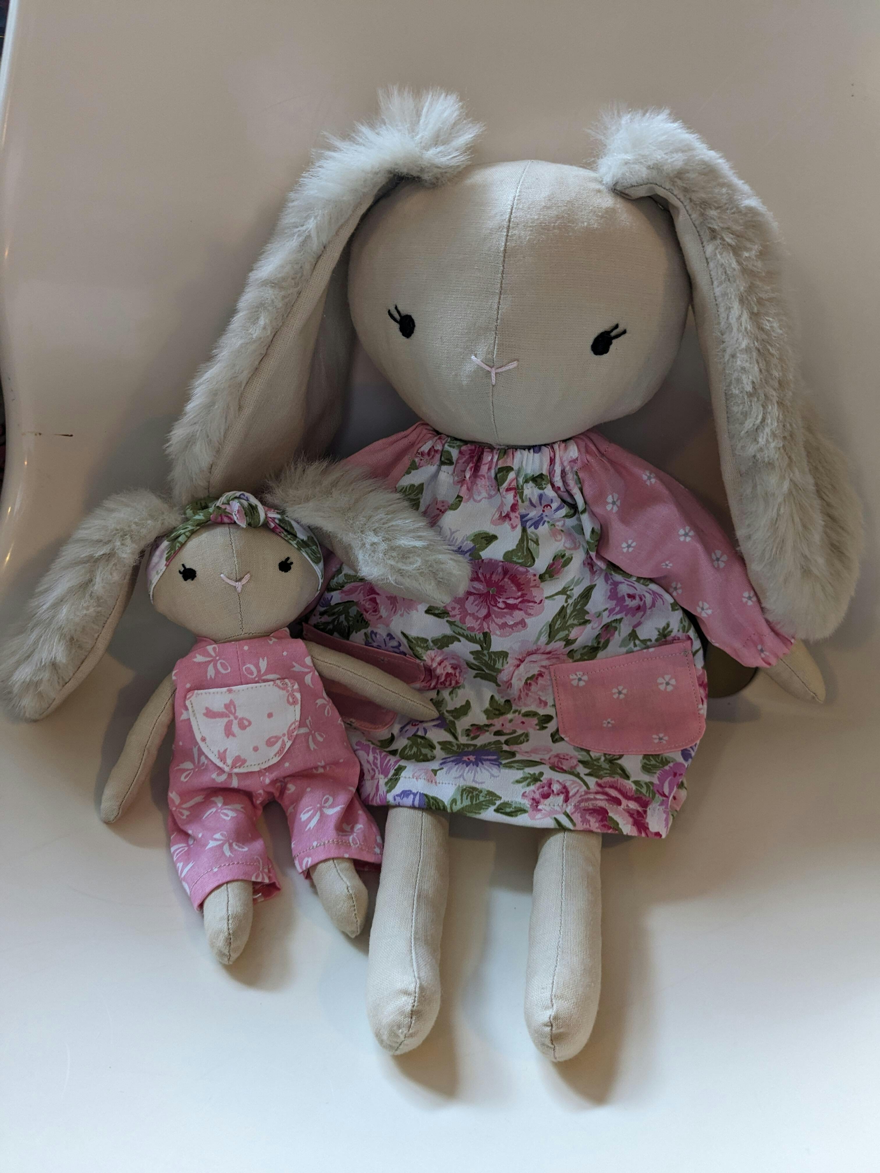 Baby bunny sewing pattern – Studio Seren