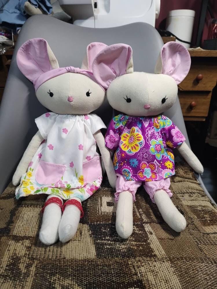 Mouse sewing pattern – Studio Seren