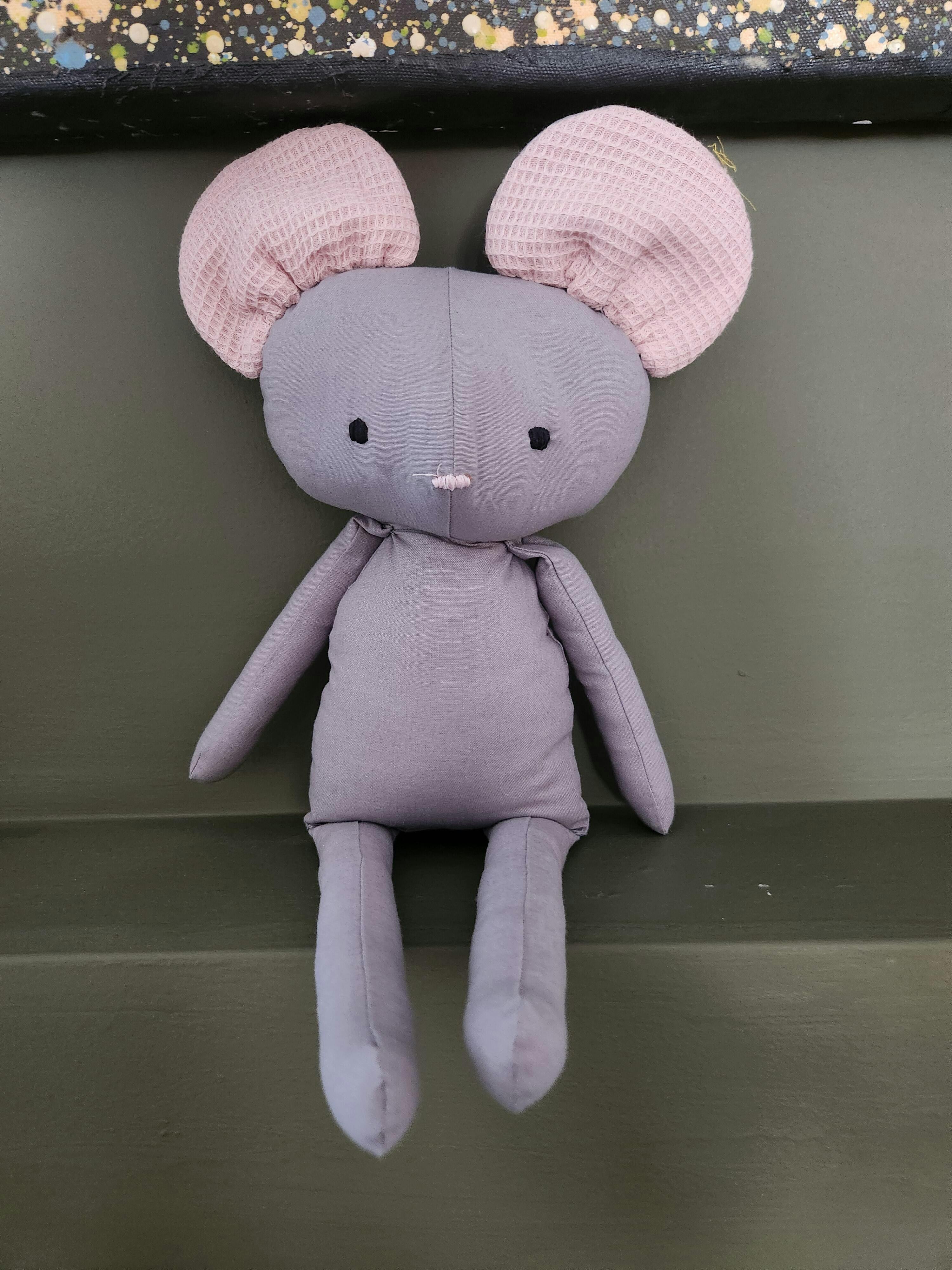 Mouse sewing pattern – Studio Seren