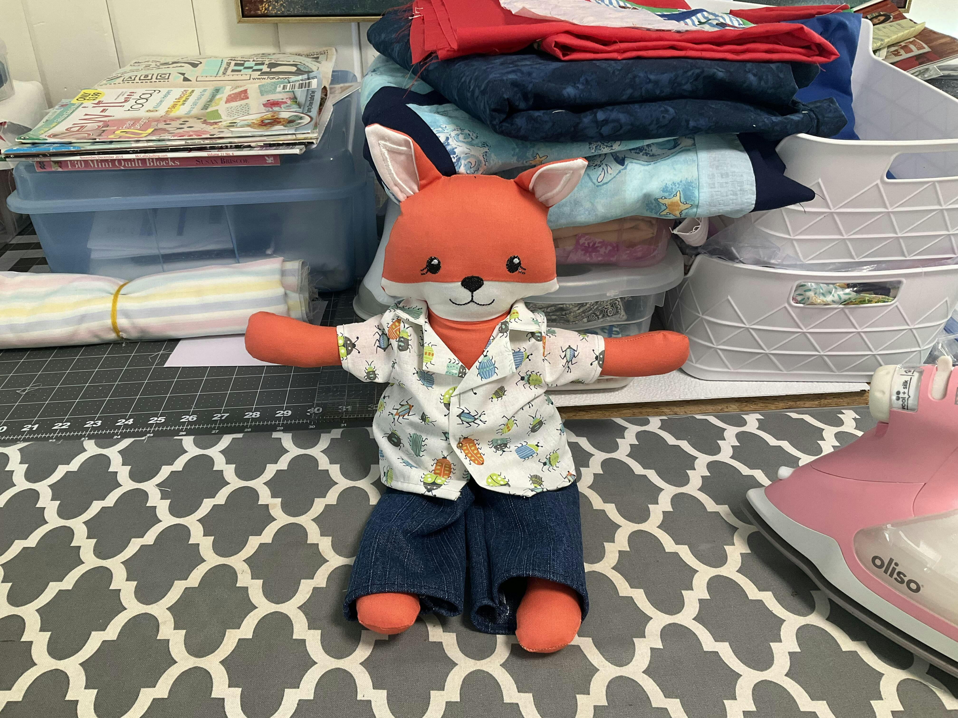 Pyjama and sleep mask clothes pattern – Studio Seren