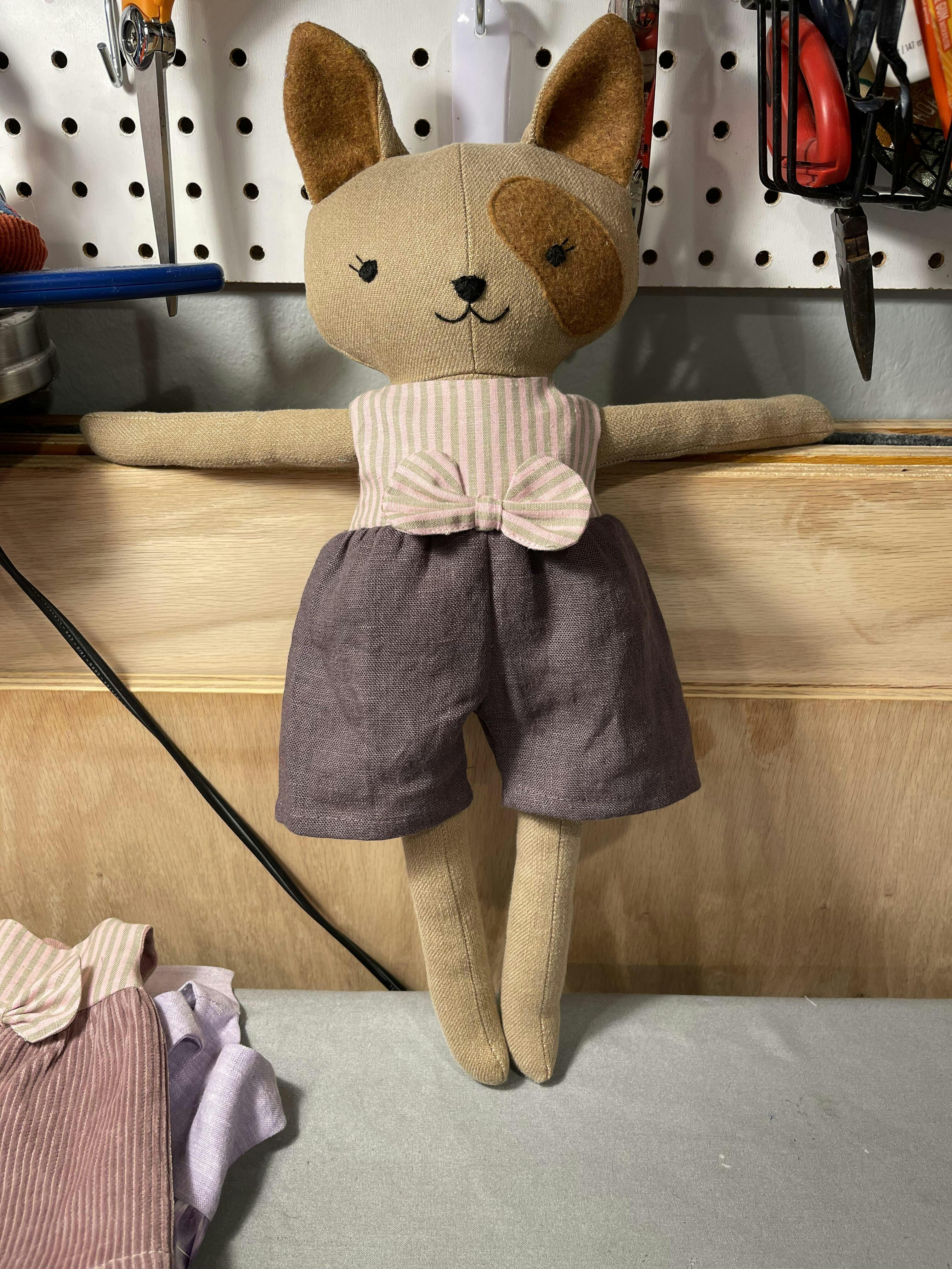 Pyjama and sleep mask clothes pattern – Studio Seren