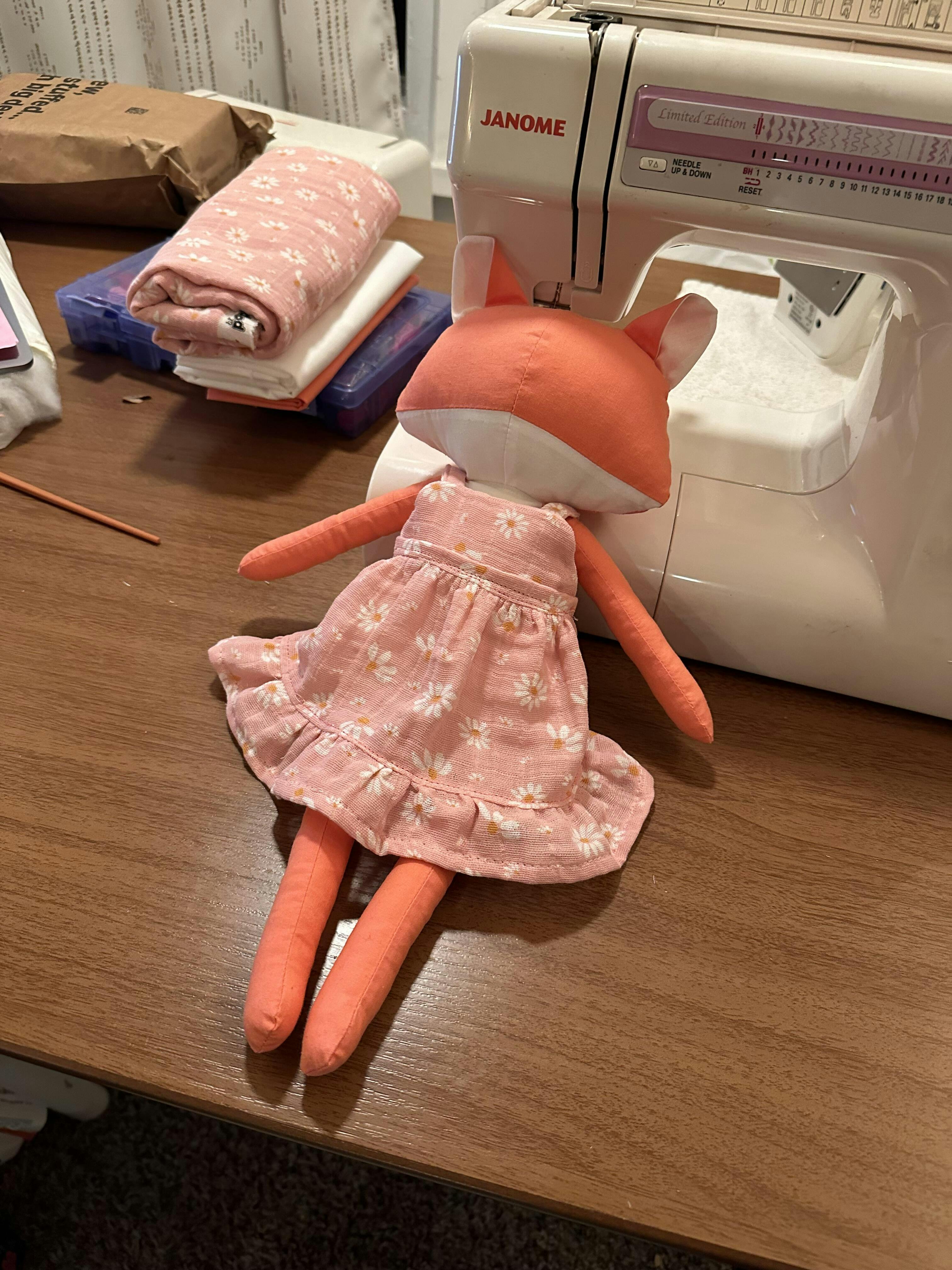 Fox and wolf sewing pattern – Studio Seren