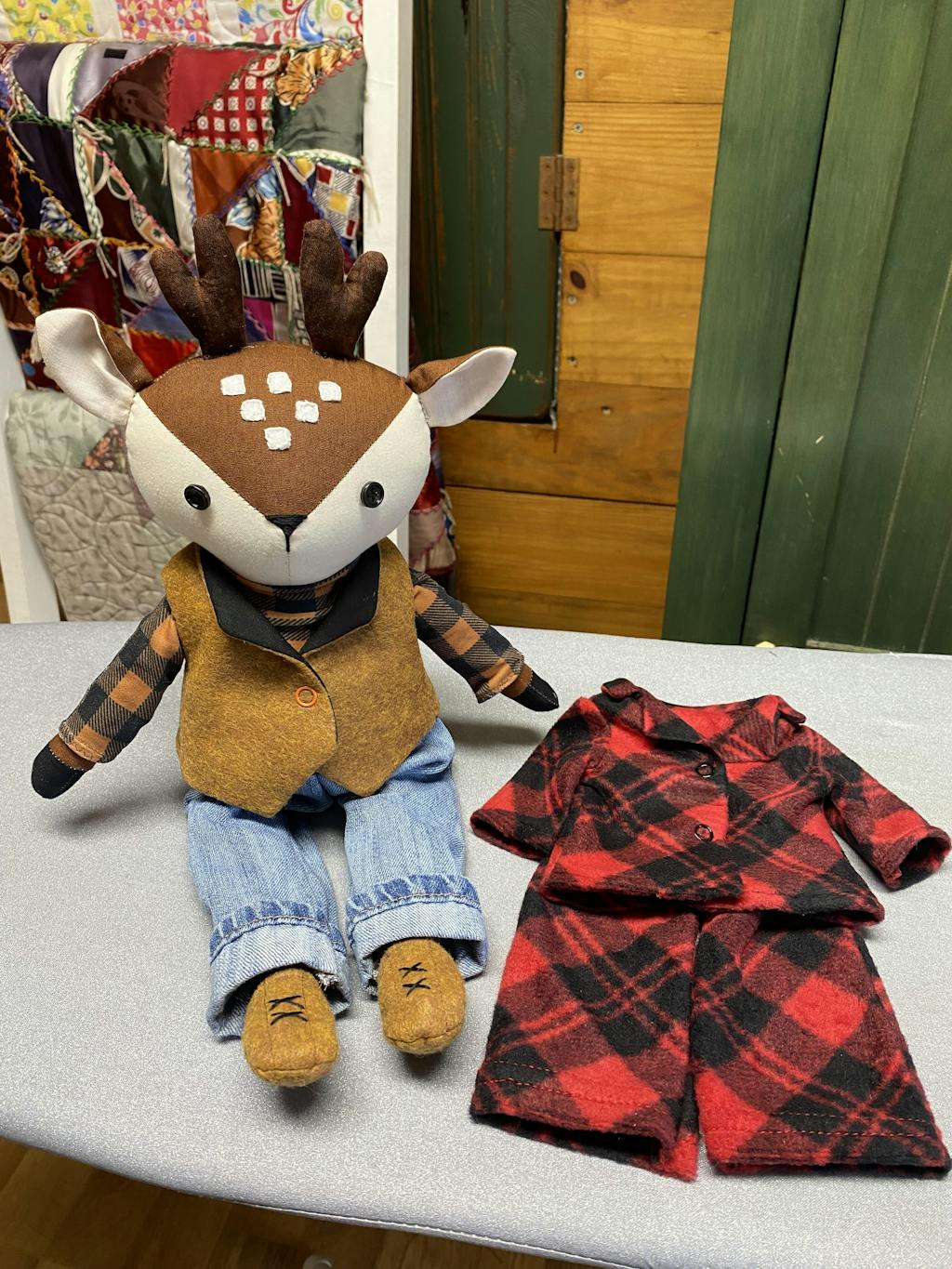 Pyjama and sleep mask clothes pattern – Studio Seren