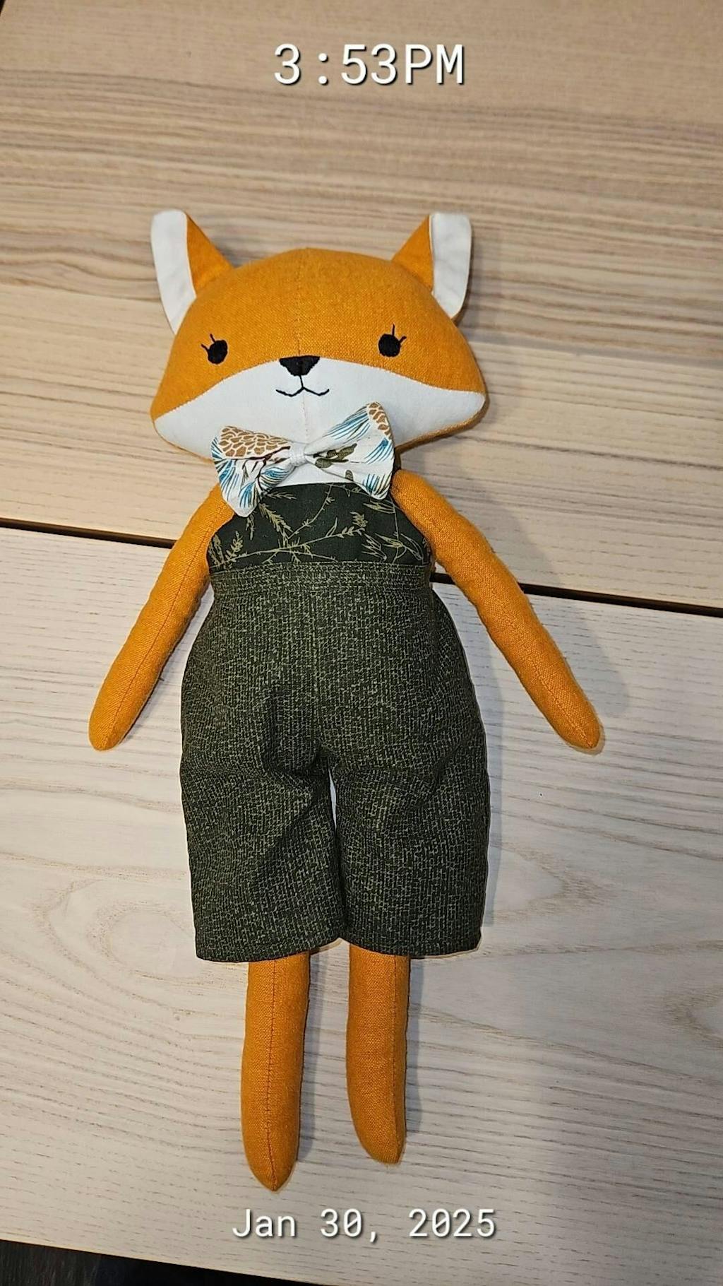 Fox and wolf sewing pattern – Studio Seren