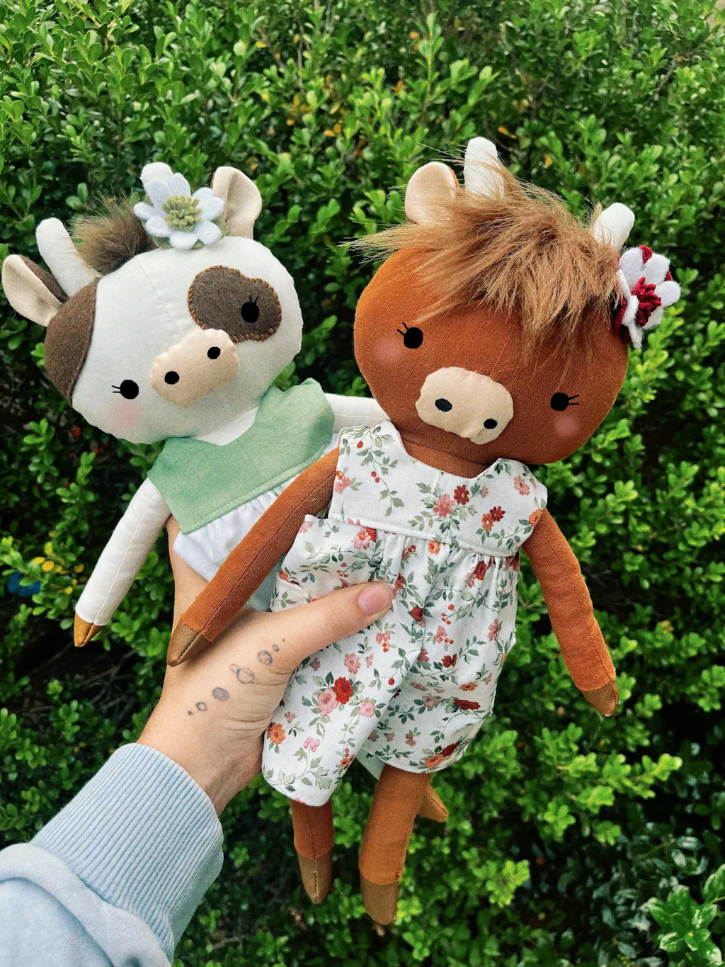 Cow sewing pattern – Studio Seren