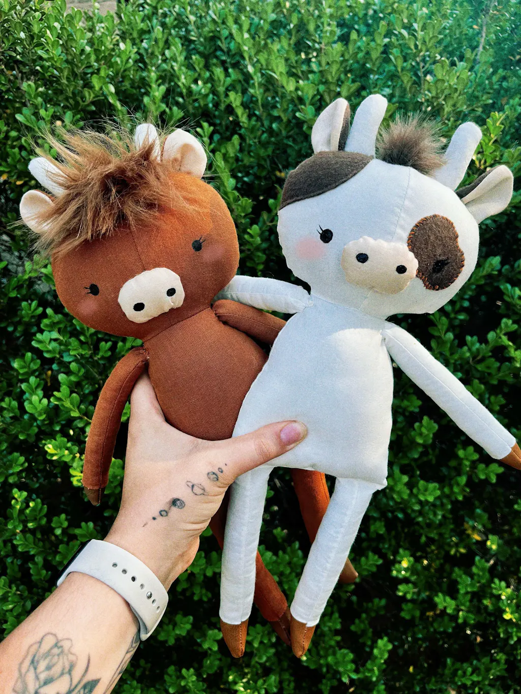 Cow sewing pattern – Studio Seren