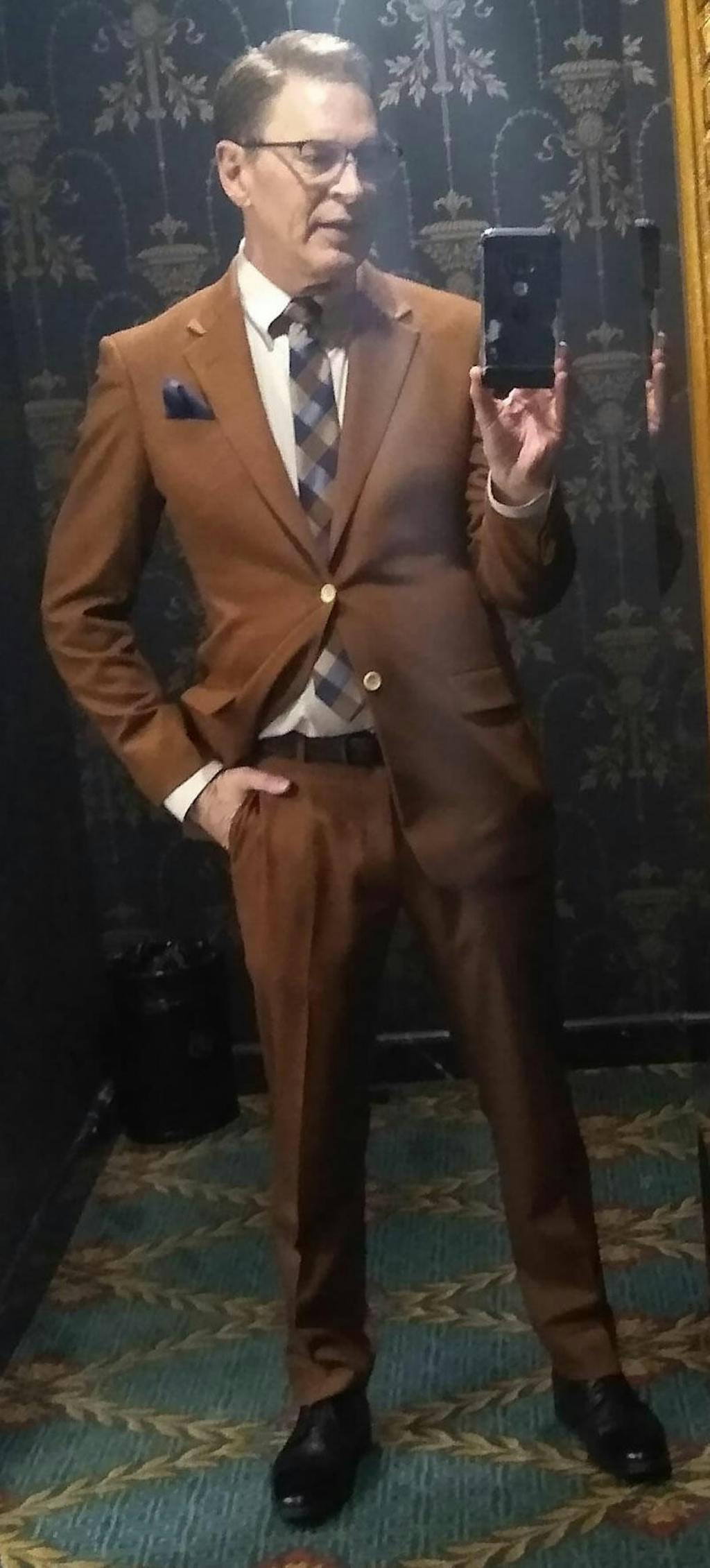 Reda Denim Light Blue Wool Suit – StudioSuits