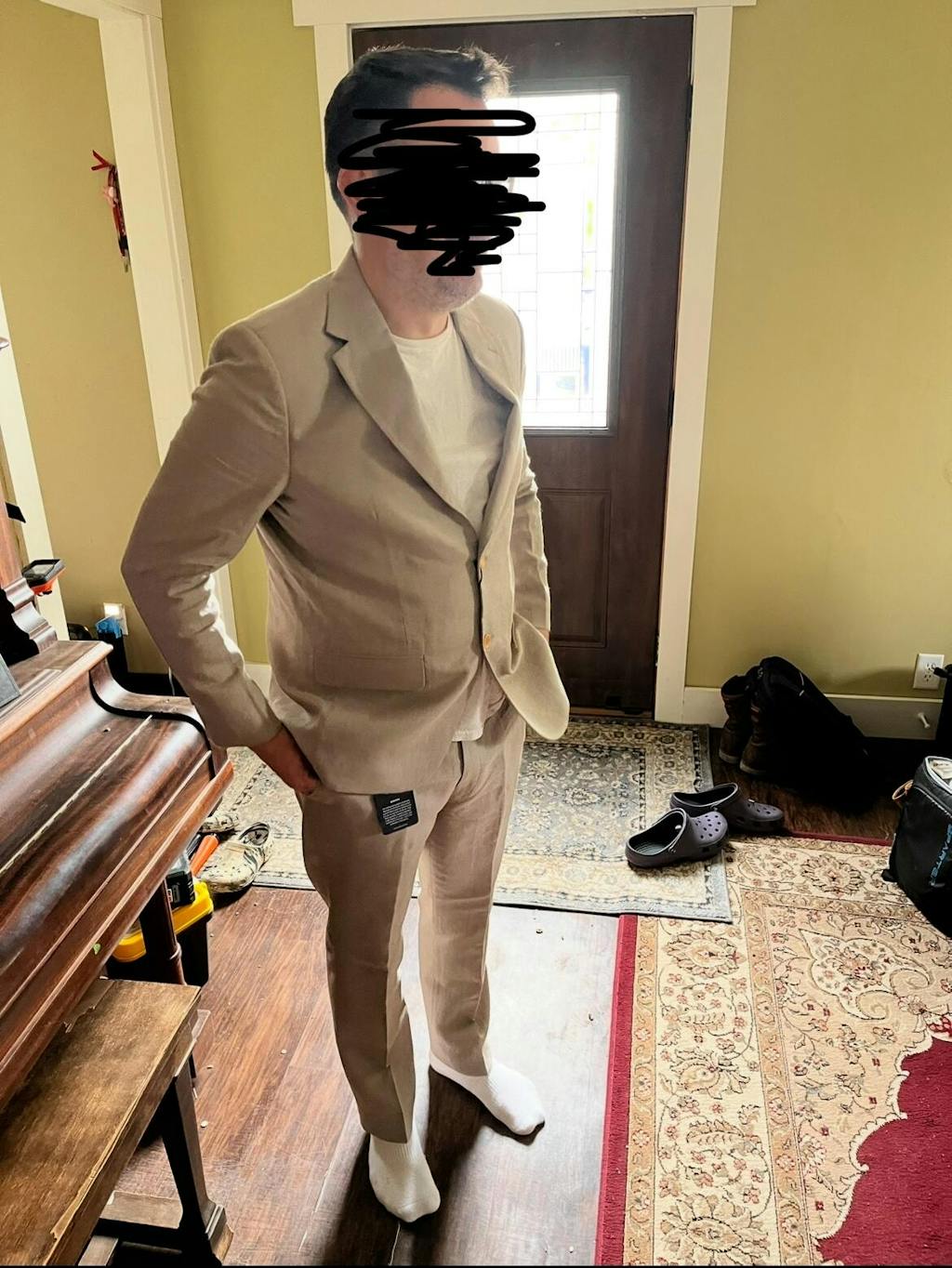 Italian Cotton Santoro Camo Suit – StudioSuits