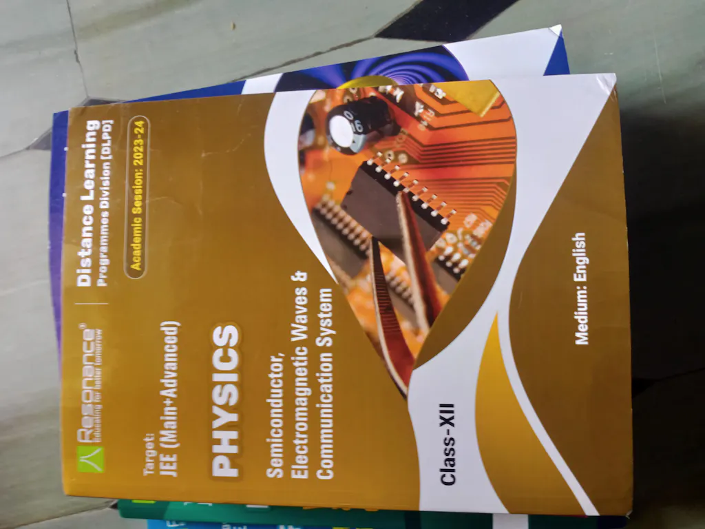 RESONANCE [2024 Edition] Study Material for IIT-JEE | DLP Set – Study ...