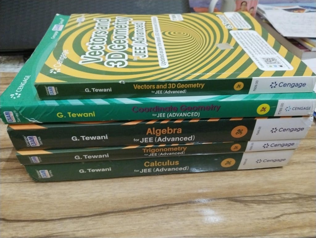Cengage JEE Advanced Mathematics by G. Tewani | Set of 5 Books (Like N ...
