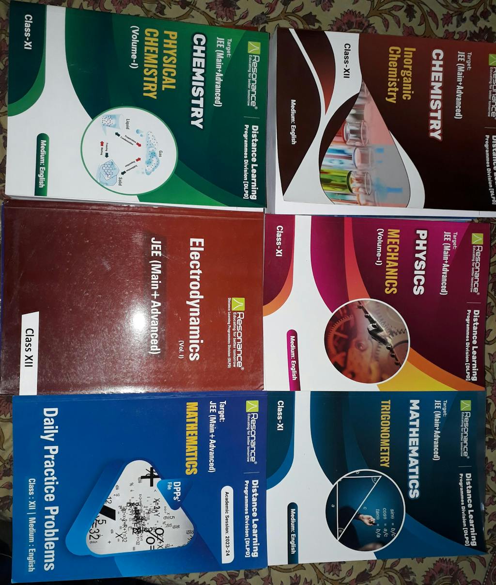 RESONANCE [2024 Edition] Study Material for IIT-JEE | DLP Set | FREE D ...