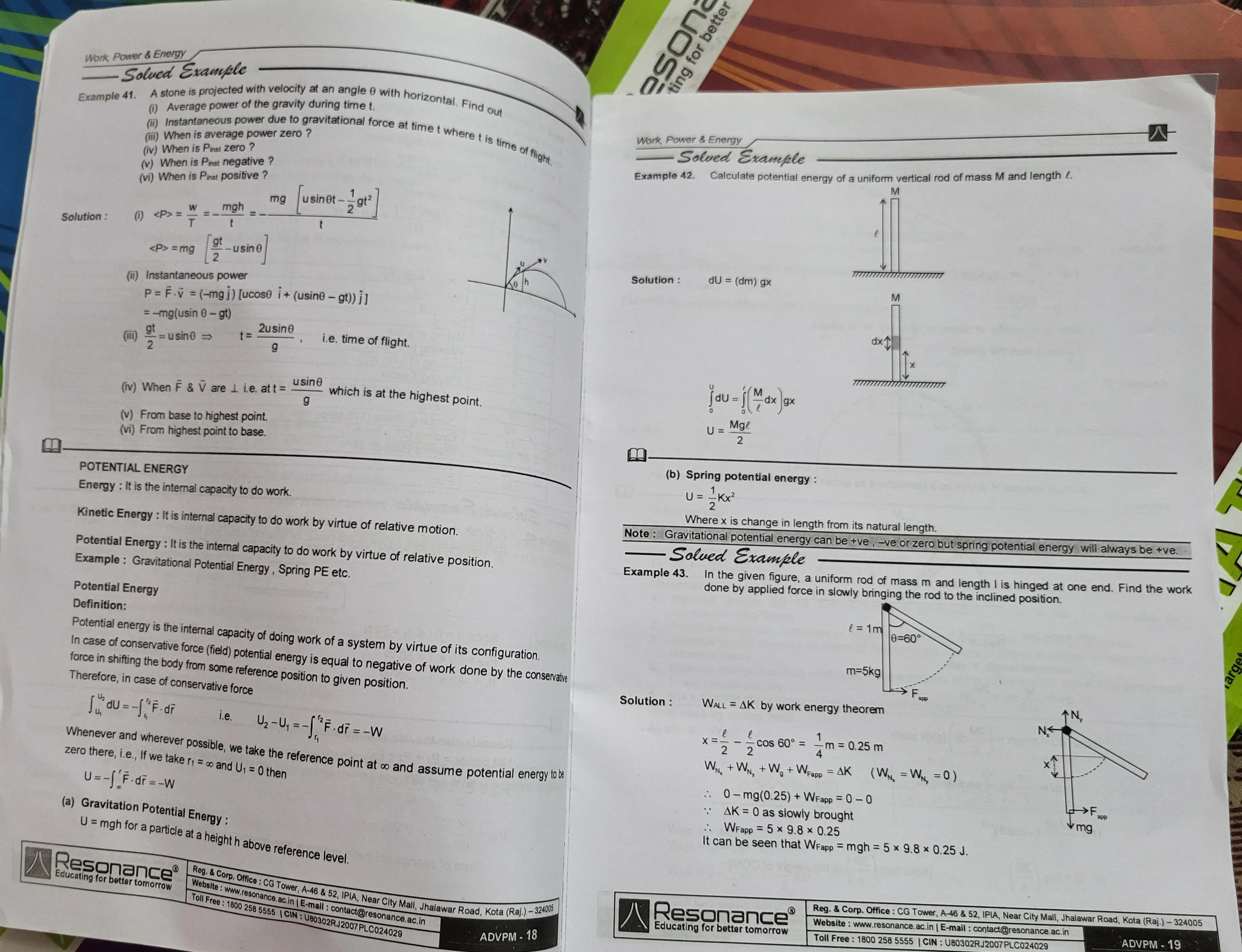 RESONANCE Study Material for IIT-JEE | Classroom Modules – Study Buddy ...