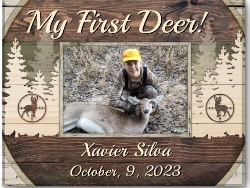 Deer Hunting Frame, First Deer Photo Frame, 1st Deer Custom Frames ...